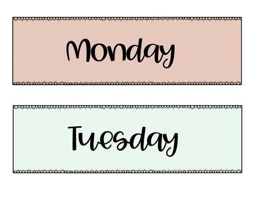 Boho Rainbow Flip Calendar English/Spanish by CreateLoveandTeach