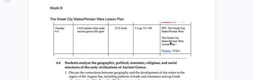 Greek City-States & Persian Wars Lesson Plan | Athens, Sparta & Conflict