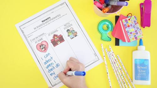 Honesty Character Education Reading Comprehension Passages Questions SES