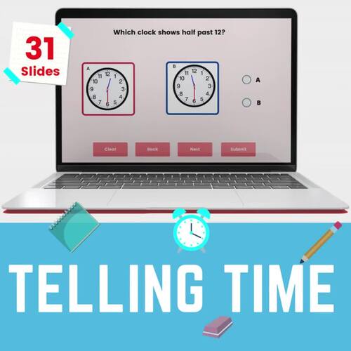 1st Grade Measurement Review Bundle Math Lesson, Activities & Worksheets