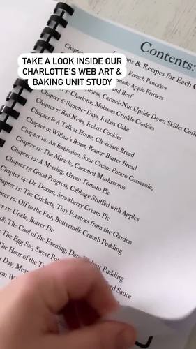 Charlotte's Web Art & Baking Unit Study + BONUS Life Cycles of a Pig ...