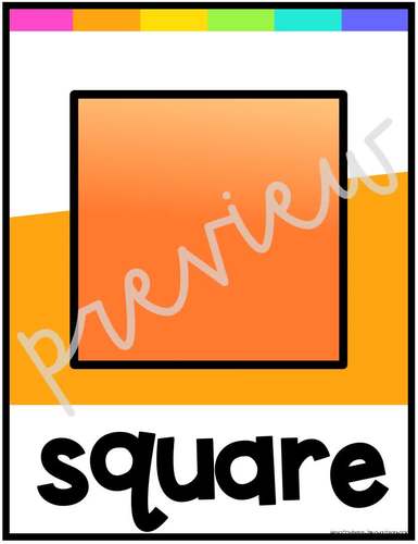 2D and 3D Shapes Posters (Shapes in Everyday Life) | TpT