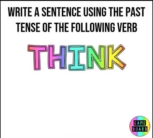 *DIGITAL* Past Tense Verbs Game by EDtech EDventures | TpT