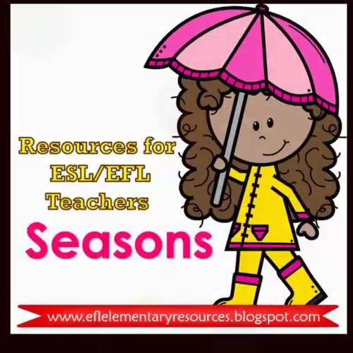 Seasons Unit Resources for Preschool ELL | TPT