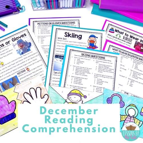 January Reading Comprehension Nonfiction Passages Color By Comprehension
