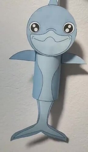 Dolphin Craft Windsock Mobile Ocean Animals Marine Sea Life Habitat ...