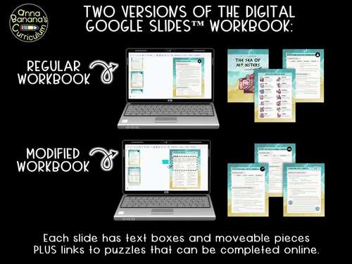 The Sea of Monsters Workbook: DIGITAL & PRINT NOVEL STUDY | TPT