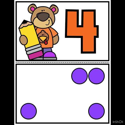 Thanksgiving Subitizing Matching Cards | Numbers 1–10 | Kindergarten ...