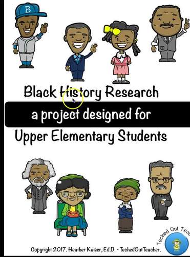 Black History Month Choice Board by TechedOutTeacher | TPT