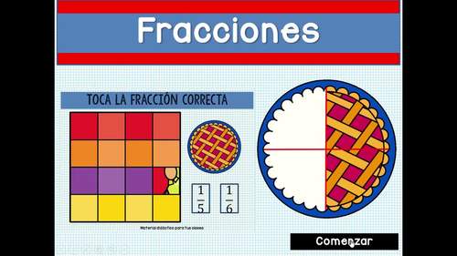 Fracciones en otoño | Juego de Power Point | Spanish Resources | TPT