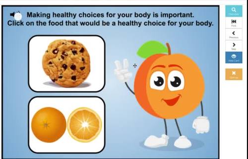 NUTRITION MAKING HEALTHY CHOICES: BOOM CARDS DIGITAL TASK ACTIVITIES
