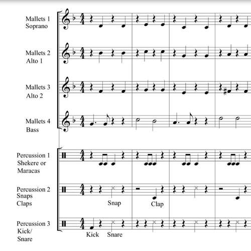 Remix of Calvin Harris "Feels" for Orff/Marimba - Great for Earth Day ...