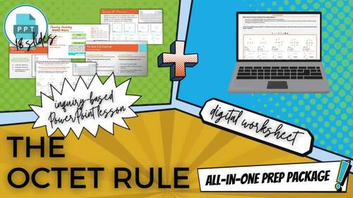 Octet Rule Activity and Inquiry-Based Lesson | All-In-One NO PREP Package