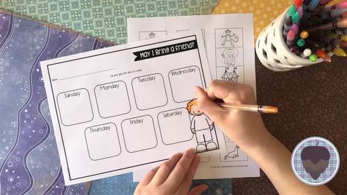 May I Bring a Friend? Sequencing Activity Story Order 1st Grade ...