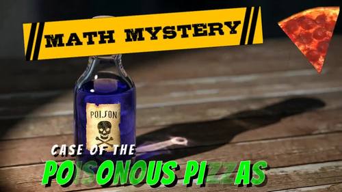 Patterns Math Mystery 1st Grade - CSI - Case of the Poisonous Pizzas