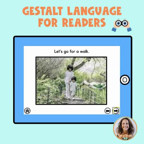 Gestalt Language for Readers, Language for Autism Boom Cards™ by ...