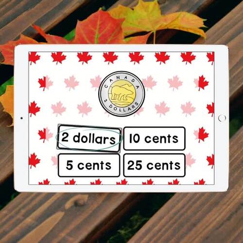 Identifier la monnaie canadienne by LOL - Life of Learning | TPT