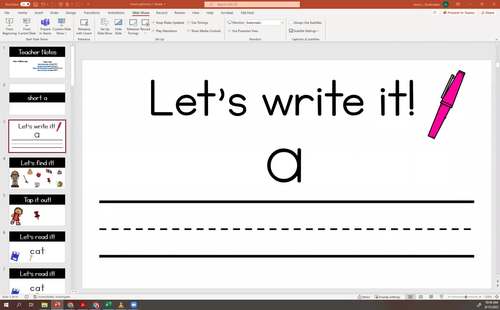 Short i Phonics Slides- Science of Reading by Literacy Edventures