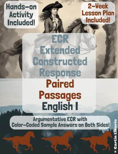 ECR- English I - Argumentative Extended Constructed Response - Sybil ...