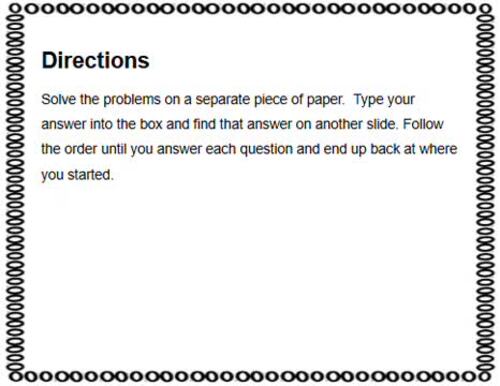 Adding and Subtracting Fraction & Mixed Numbers Word Problems Scavenger ...