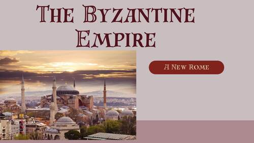 The Byzantine Empire by Teaching Resources for the Virtual Age | TPT