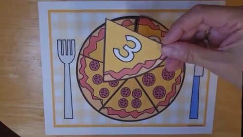 Numbers 1 to 10- Pizza math center by Kidscanlearnschool | TPT