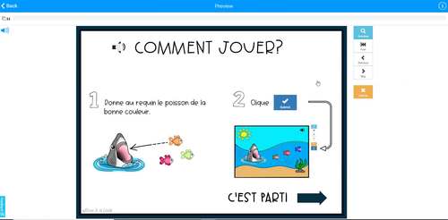 Compréhension orale | Les couleurs | French Auditory Comprehension