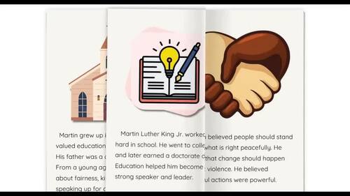 Martin Luther King Jr. eBook & Read-Aloud | Grades 3-8 History | TPT