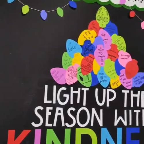 Christmas Bulletin Board | Holiday Door Decoration For the Classroom