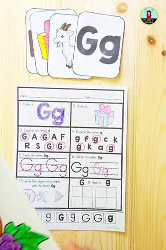 Letter G - Letter of the Week by The Joy in Teaching | TpT