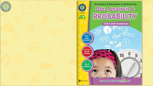 Data Analysis & Probability - Task & Drill Sheets Gr. PK-2 - Distance ...