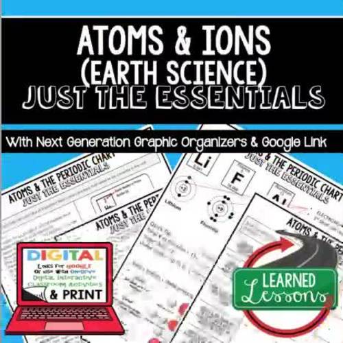 Earth Science Outline Notes, Bullet Notes, Next Generation Science BUNDLE