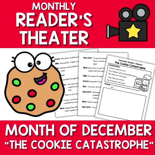 December Readers Theater Activity Skit Fun ELA Reading Center Group ...