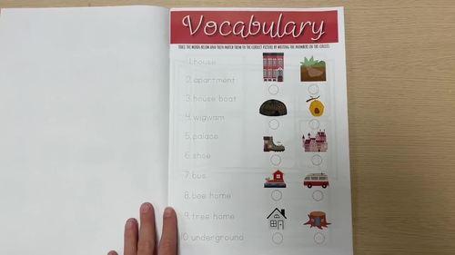 Home by Carson Ellis Low Prep Activities and Printables by Young Sages