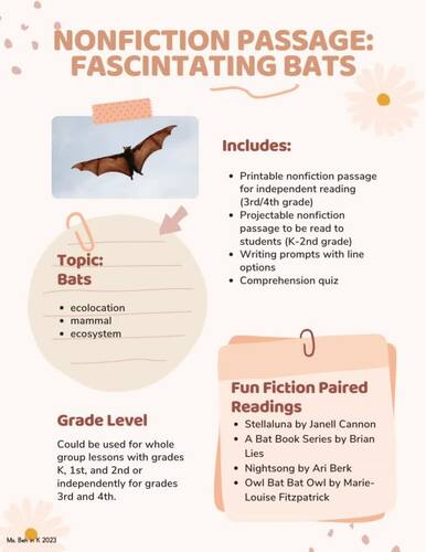 **BUNDLE** Halloween Nonfiction Passage, Writing Prompts ...