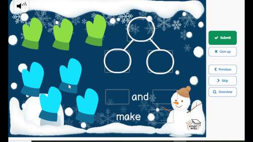 Winter Composing & Decomposing numbers to 10 K.OA.A.3 Part-part-whole ...