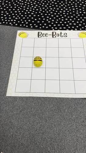 Bee-Bot Card Mat by Amanda-Mathura | TPT