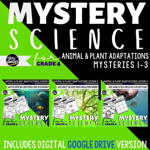 Mystery Science 4th Grade SUPPLEMENTAL BUNDLE Animal & Plant ...