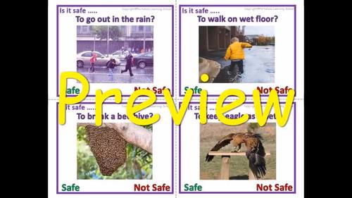 Is It Safe – Clip / Task cards with real Images by Partshala Learning ...