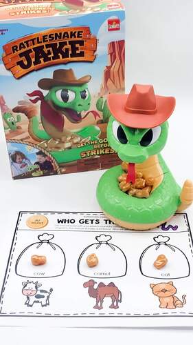 Rattlesnake Jake Speech Therapy Companion for Mixed Groups by MySpeechShop