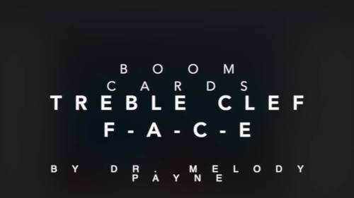 Treble Clef Space Notes BOOM™ Cards 100 Note Challenge - Piano Lessons ...