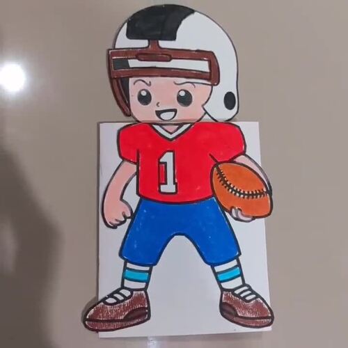 Super Bowl Opinion Writing | Football Player Craft | Writing & Activities