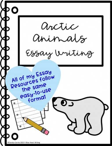 Arctic Animals Research by Blue Heart Writing | TPT