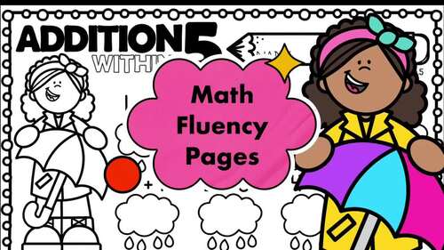 Addition within 5 Kindergarten Math {Weather Theme} by Serendipity Math ...