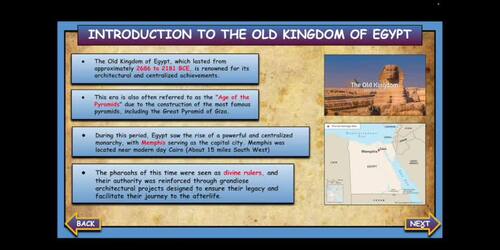 L8 Ancient Egypt. The Old Kingdom: Pharaohs. Lesson 8 Bundle. World ...