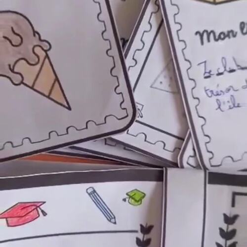 Tout Sur Moi | French All About Me Envelope | Back To School Craft