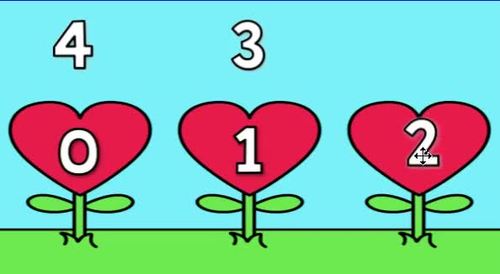Valentine's Day Missing Number Find - SMART Board Activity & PDF!