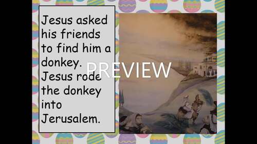 The Easter Story PowerPoint - Kindergarten / 1st Grade | TPT