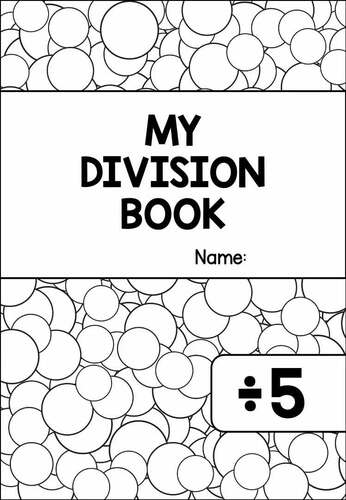 Division Practice Worksheets for Dividing by 5 - Division Facts Fluency ...