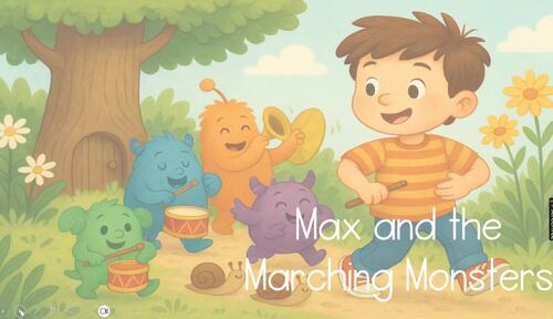 PHONICS | Phase 1 | Aspect 3 | Body Percussion | Stories | Monster March